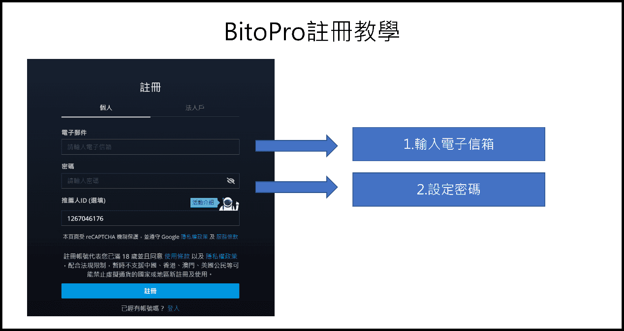 BitoPro幣託交易所開戶：註冊、賬戶認證、安全設定最全圖文教學