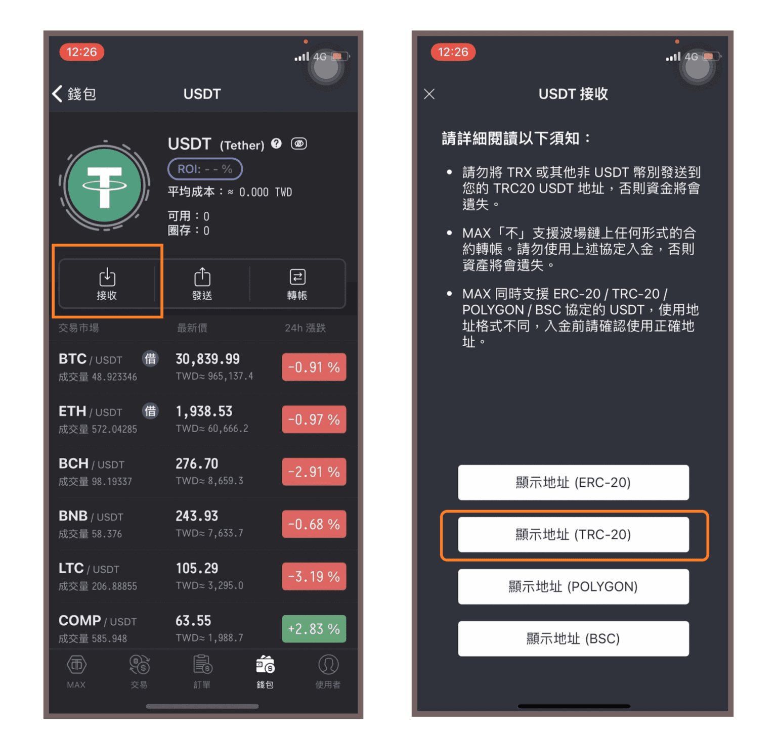 Max 交易所入金教學：台幣 & 虛擬貨幣入金全解析攻略